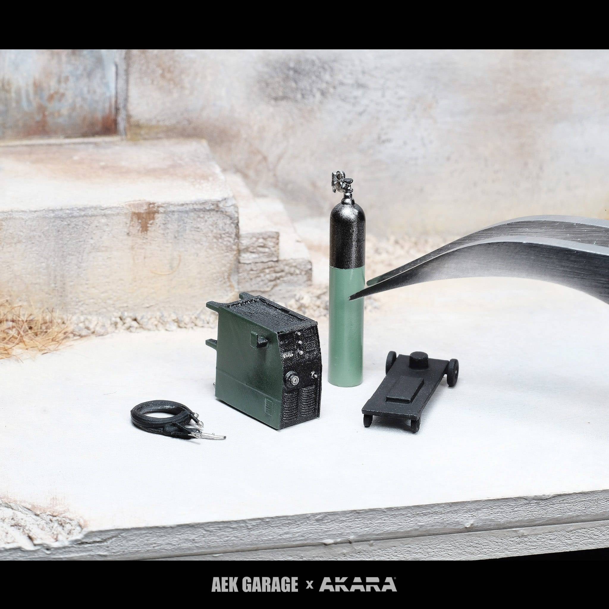 Pre-Order: Akara x AEK Garage Machine Tools & Equipment – Little Luca's Toys