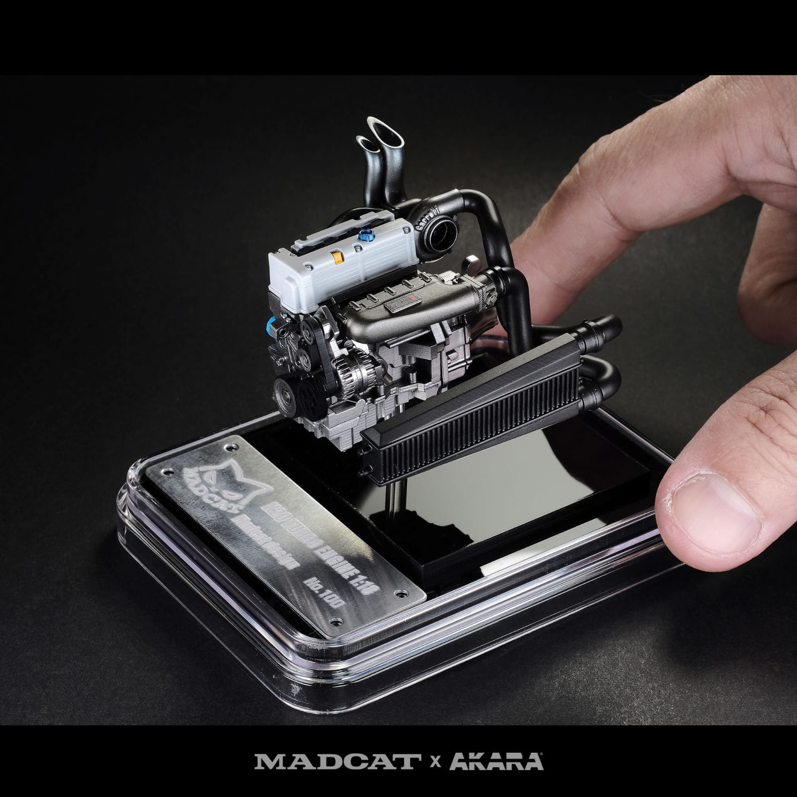Akara x Madcat 1:18 Honda K20 Engine – Little Luca's Toys