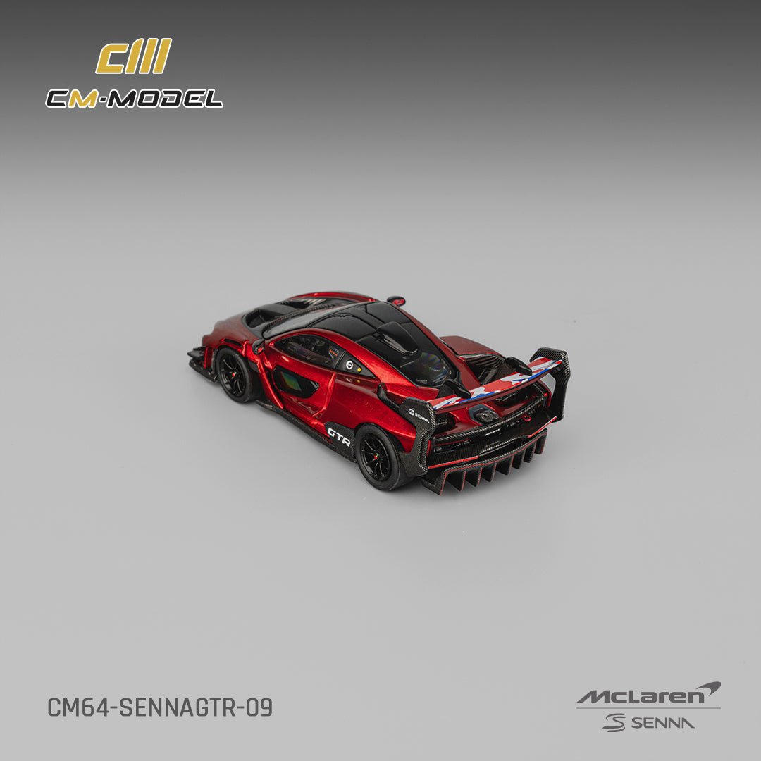 CM Model 1:64 Mclaren Senna GTR Metallic Red – Little Luca's Toys
