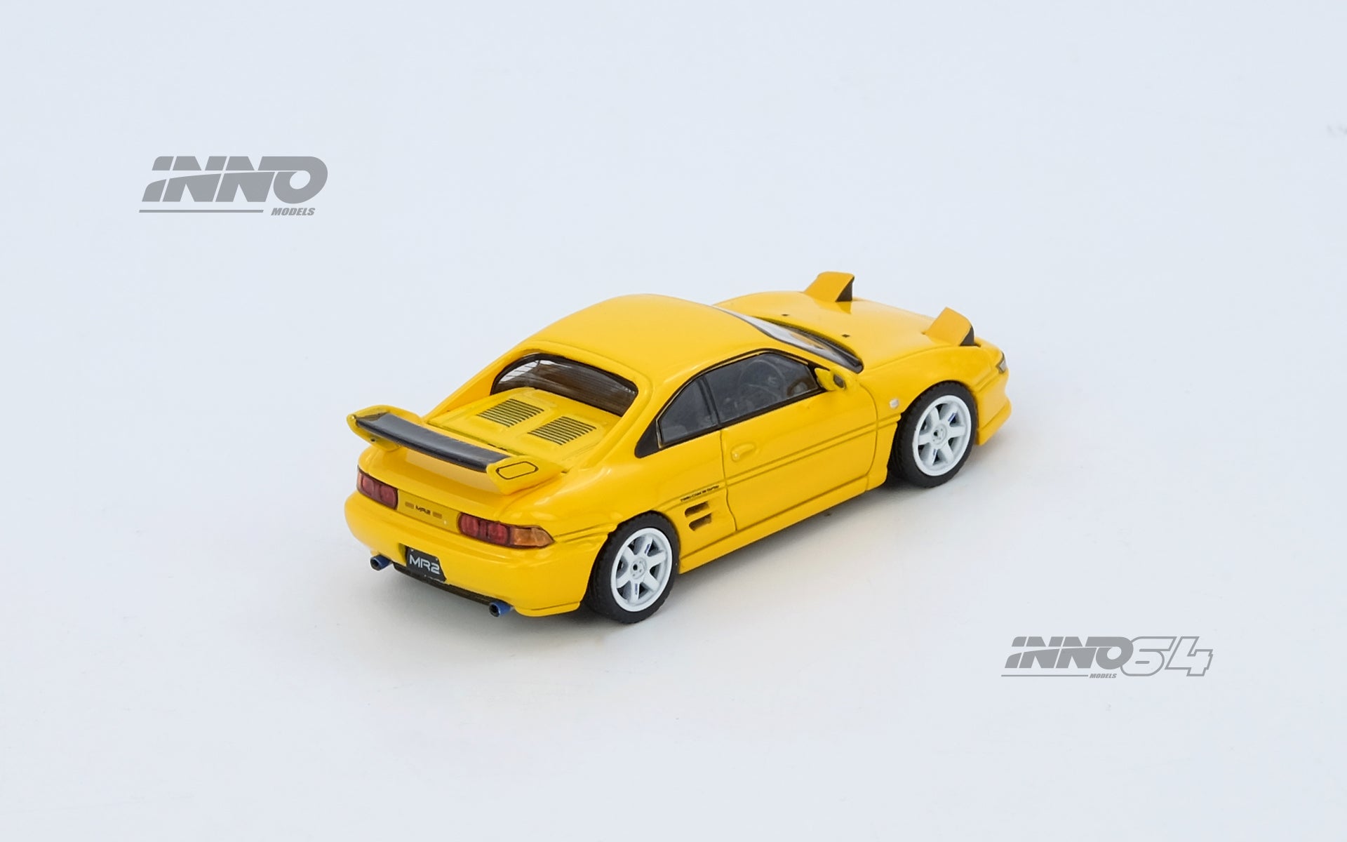 iNNO64 1:64 Toyota MR2 (SW20) Yellow – Little Luca's Toys