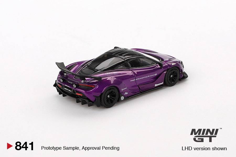 (PRE-ORDER) MINI GT 1:64 McLaren 720S LB★Works Black – Little Luca's Toys